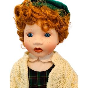 Knowles | Toys | Vintage Knowles Porcelain Doll Molly And Her ...